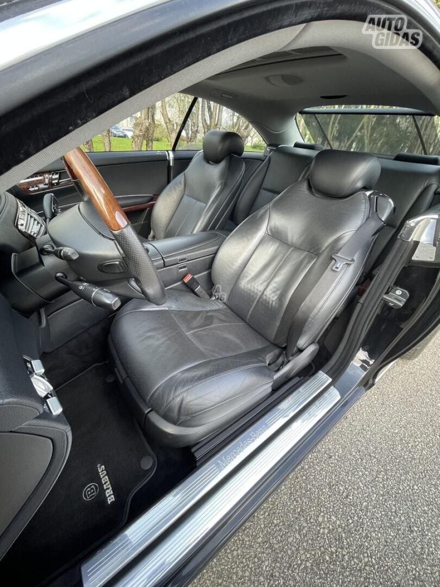Melns Mercedes-Benz cl-500 2008 Rietavas, ar dzinēja tilpumu 5.50 L un nobraukumu 205 tūkst. km par 17000 €, foto 19 vietnē AUTOMOTO.COM.LV