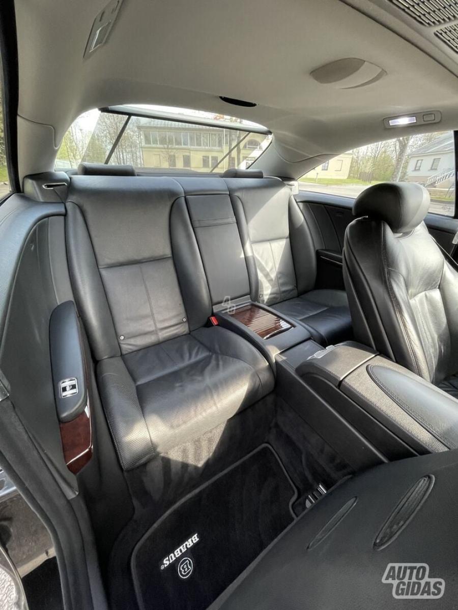 Melns Mercedes-Benz cl-500 2008 Rietavas, ar dzinēja tilpumu 5.50 L un nobraukumu 205 tūkst. km par 17000 €, foto 25 vietnē AUTOMOTO.COM.LV