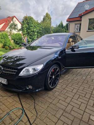 Black Mercedes-Benz cl-500 2008 in Klaipeda, with an engine capacity of 5.50 L and mileage of 168 thousand km for 10640 €, photo 15 on AUTOMOTO.COM.LV