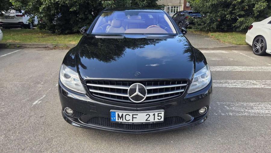 Black Mercedes-Benz cl-500 2008 in Klaipeda, with an engine capacity of 5.50 L and mileage of 168 thousand km for 10640 €, photo 22 on AUTOMOTO.COM.LV