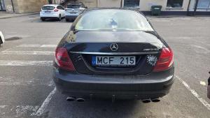 Black Mercedes-Benz cl-500 2008 in Klaipeda, with an engine capacity of 5.50 L and mileage of 168 thousand km for 10640 €, photo 26 on AUTOMOTO.COM.LV