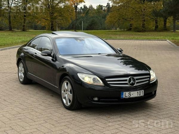 Черный Мерседес ЦЛ 500 2008 в Рига, объемом двигателя 5.50 л и пробегом 273 тыс. км за 5990 €, фото 4 на AUTOMOTO.COM.LV