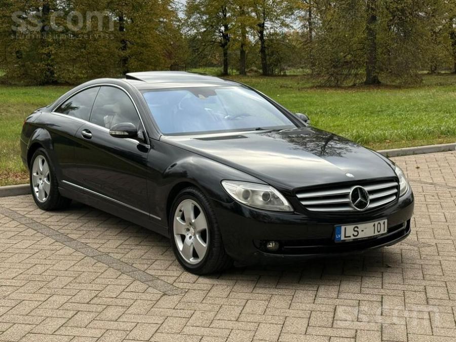 Черный Мерседес ЦЛ 500 2008 в Рига, объемом двигателя 5.50 л и пробегом 273 тыс. км за 5990 €, фото 5 на AUTOMOTO.COM.LV