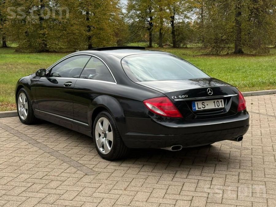 Черный Мерседес ЦЛ 500 2008 в Рига, объемом двигателя 5.50 л и пробегом 273 тыс. км за 5990 €, фото 7 на AUTOMOTO.COM.LV