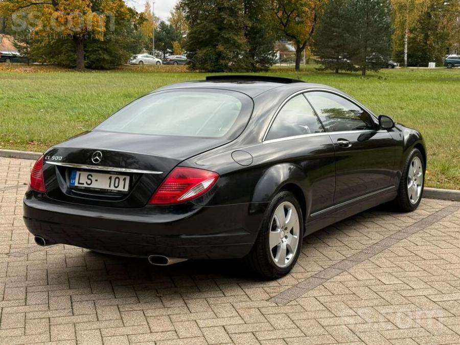 Черный Мерседес ЦЛ 500 2008 в Рига, объемом двигателя 5.50 л и пробегом 273 тыс. км за 5990 €, фото 8 на AUTOMOTO.COM.LV