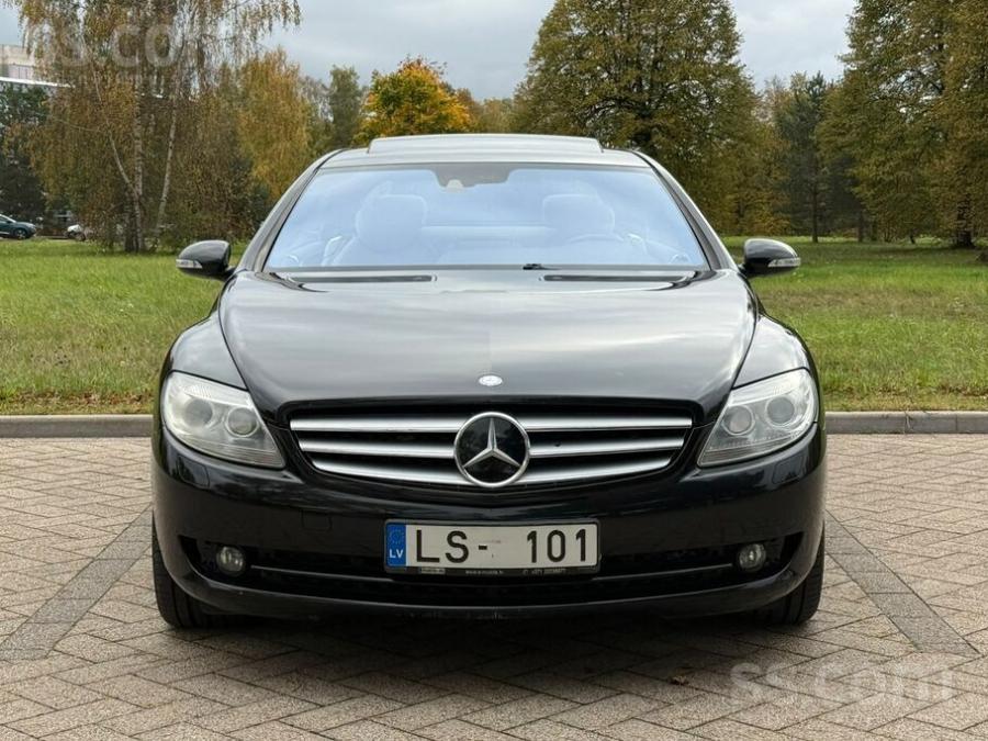 Черный Мерседес ЦЛ 500 2008 в Рига, объемом двигателя 5.50 л и пробегом 273 тыс. км за 5990 €, фото 9 на AUTOMOTO.COM.LV