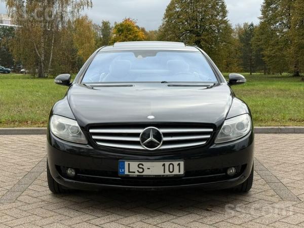 Mercedes-Benz cl-500 2008 in Riga on AUTOMOTO.COM.LV Black Mercedes-Benz cl-500 2008 in Riga, with an engine capacity of 5.50 L and mileage of 273 thousand km for 5590 €, photo 9 on AUTOMOTO.COM.LV