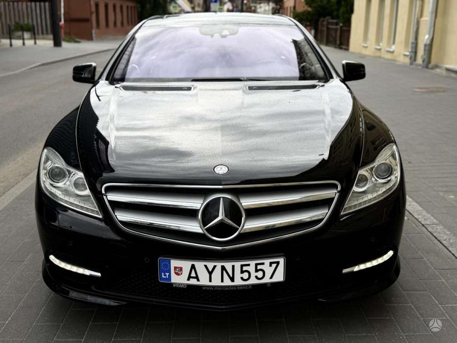 Melns Mercedes-Benz cl-500 2013 Kauņa, ar dzinēja tilpumu 4.66 L un nobraukumu 142 tūkst. km par 23000 €, foto 1 vietnē AUTOMOTO.COM.LV