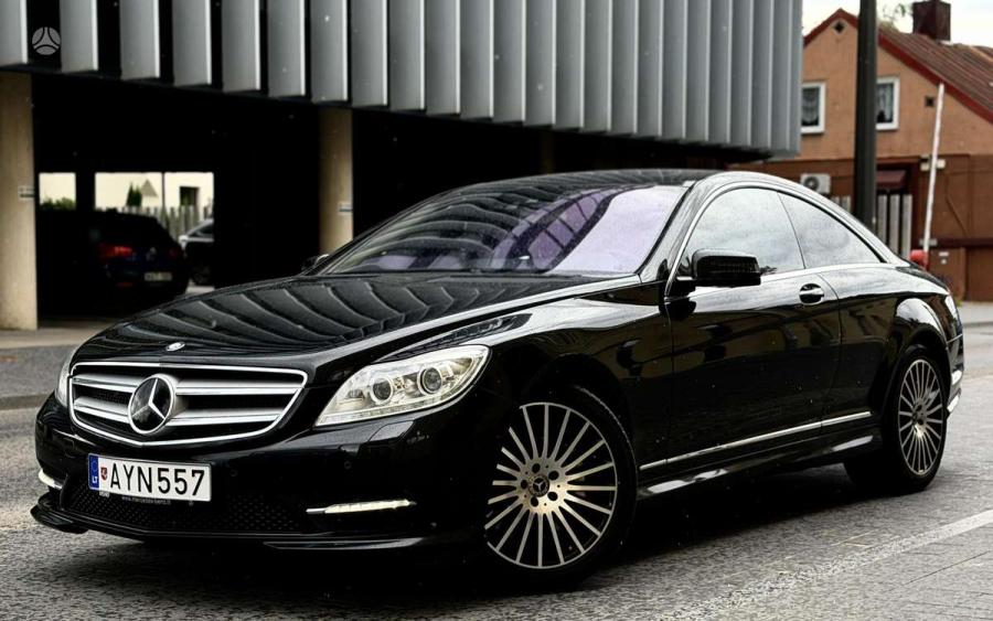 Melns Mercedes-Benz cl-500 2013 Kauņa, ar dzinēja tilpumu 4.66 L un nobraukumu 142 tūkst. km par 23000 €, foto 4 vietnē AUTOMOTO.COM.LV