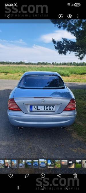 Blue Mercedes-Benz cl-500 2003 in Riga, with an engine capacity of 5.00 L and mileage of 310 thousand km for 6500 €, photo 3 on AUTOMOTO.COM.LV