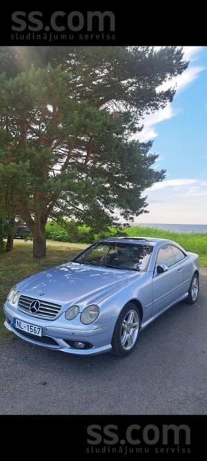 Blue Mercedes-Benz cl-500 2003 in Riga, with an engine capacity of 5.00 L and mileage of 310 thousand km for 6500 €, photo 4 on AUTOMOTO.COM.LV