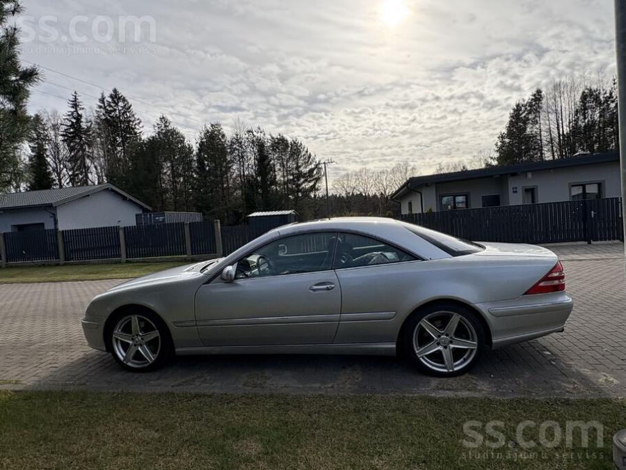Mercedes-Benz cl-500 2001 Rīga, ar dzinēja tilpumu 5.00 L un nobraukumu 198 tūkst. km par 6500 €, foto 4 vietnē AUTOMOTO.COM.LV