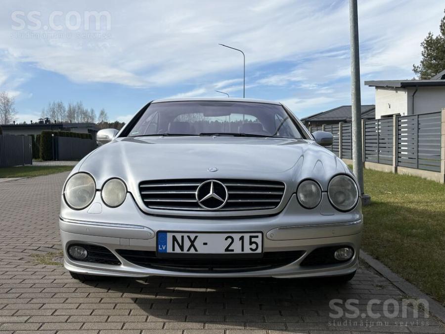 Mercedes-Benz cl-500 2001 Rīga, ar dzinēja tilpumu 5.00 L un nobraukumu 198 tūkst. km par 6500 €, foto 5 vietnē AUTOMOTO.COM.LV