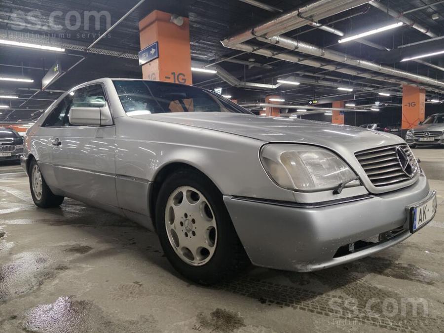 Pelēks Mercedes-Benz cl-500 1994 Rīga, ar dzinēja tilpumu 5.00 L un nobraukumu 292 tūkst. km par 11750 €, foto 4 vietnē AUTOMOTO.COM.LV