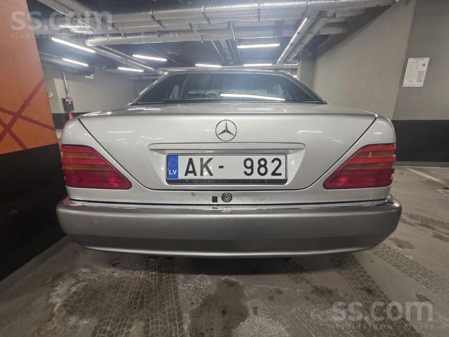 Pelēks Mercedes-Benz cl-500 1994 Rīga, ar dzinēja tilpumu 5.00 L un nobraukumu 292 tūkst. km par 11750 €, foto 8 vietnē AUTOMOTO.COM.LV