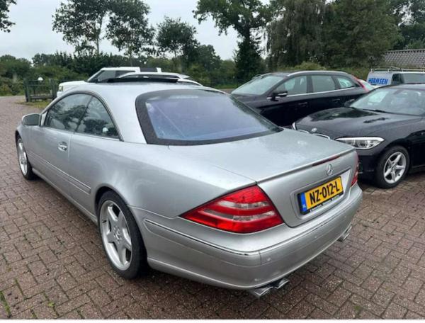 Grey Mercedes-Benz cl-500 2000 in Alytus, with an engine capacity of 5.00 L and mileage of 113 thousand km for 8500 €, photo 4 on AUTOMOTO.COM.LV