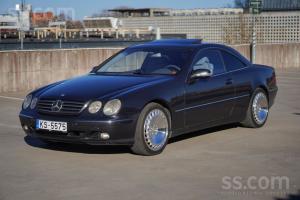 Grey Mercedes-Benz cl-500 2001 in Riga, with an engine capacity of 5.00 L and mileage of 0 thousand km for 6800 €, photo  on AUTOMOTO.COM.LV