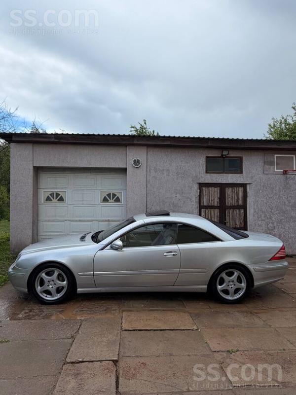 Pelēks Mercedes-Benz cl-500 2002 Rēzekne, ar dzinēja tilpumu 5.00 L un nobraukumu 200 tūkst. km par 5400 €, foto 2 vietnē AUTOMOTO.COM.LV