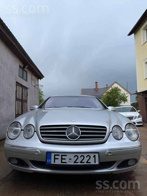 Pelēks Mercedes-Benz cl-500 2002 Rēzekne, ar dzinēja tilpumu 5.00 L un nobraukumu 200 tūkst. km par 5400 €, foto 4 vietnē AUTOMOTO.COM.LV