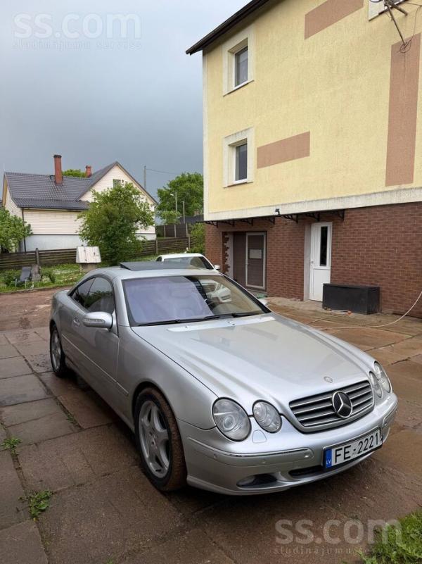 Pelēks Mercedes-Benz cl-500 2002 Rēzekne, ar dzinēja tilpumu 5.00 L un nobraukumu 200 tūkst. km par 5400 €, foto 5 vietnē AUTOMOTO.COM.LV