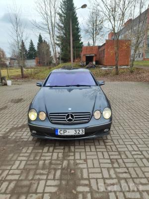 Pelēks Mercedes-Benz cl-500 2003 Rīga, ar dzinēja tilpumu 5.00 L un nobraukumu 249 tūkst. km par 2900 €, foto  vietnē AUTOMOTO.COM.LV