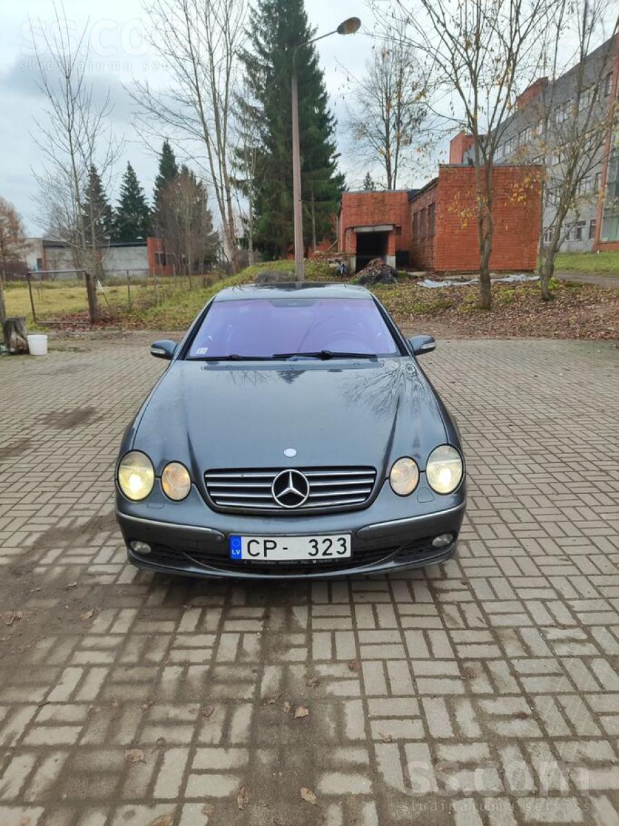 Pelēks Mercedes-Benz cl-500 2003 Rīga, ar dzinēja tilpumu 5.00 L un nobraukumu 249 tūkst. km par 2900 €, foto 1 vietnē AUTOMOTO.COM.LV