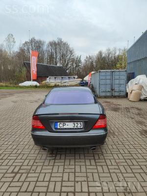 Pelēks Mercedes-Benz cl-500 2003 Rīga, ar dzinēja tilpumu 5.00 L un nobraukumu 249 tūkst. km par 2900 €, foto 4 vietnē AUTOMOTO.COM.LV
