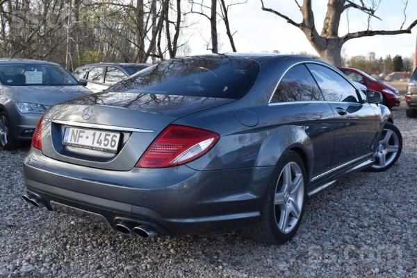 Grey Mercedes-Benz cl-500 2007 in Kuldiga, with an engine capacity of 5.50 L and mileage of 0 thousand km for 16990 €, photo 2 on AUTOMOTO.COM.LV