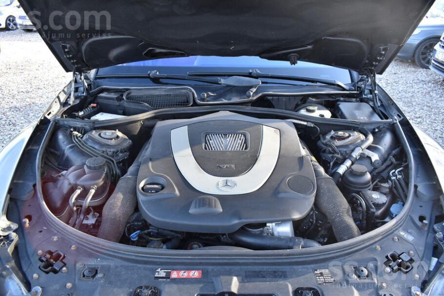 Grey Mercedes-Benz cl-500 2007 in Kuldiga, with an engine capacity of 5.50 L and mileage of 0 thousand km for 16990 €, photo 24 on AUTOMOTO.COM.LV