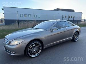 Grey Mercedes-Benz cl-500 2007 in Riga, with an engine capacity of 5.00 L and mileage of 187 thousand km for 22850 €, photo 3 on AUTOMOTO.COM.LV