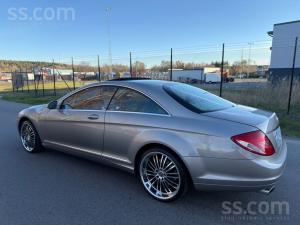 Grey Mercedes-Benz cl-500 2007 in Riga, with an engine capacity of 5.00 L and mileage of 187 thousand km for 22850 €, photo 4 on AUTOMOTO.COM.LV