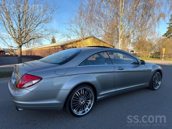 Mercedes-Benz cl-500 2007 in Riga on AUTOMOTO.COM.LV Grey Mercedes-Benz cl-500 2007 in Riga, with an engine capacity of 5.00 L and mileage of 187 thousand km for 22850 €, photo 5 on AUTOMOTO.COM.LV