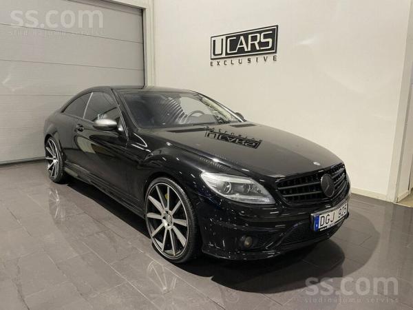 Grey Mercedes-Benz cl-500 2008 in Riga, with an engine capacity of 6.20 L and mileage of 201 thousand km for 26950 €, photo 1 on AUTOMOTO.COM.LV