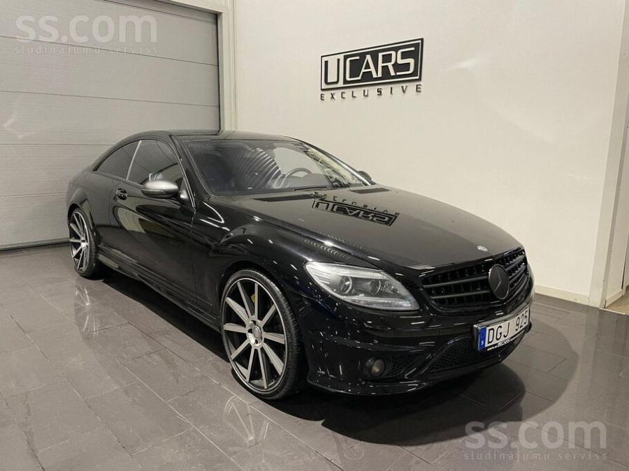 Grey Mercedes-Benz cl-500 2008 in Riga, with an engine capacity of 6.20 L and mileage of 201 thousand km for 26950 €, photo 1 on AUTOMOTO.COM.LV