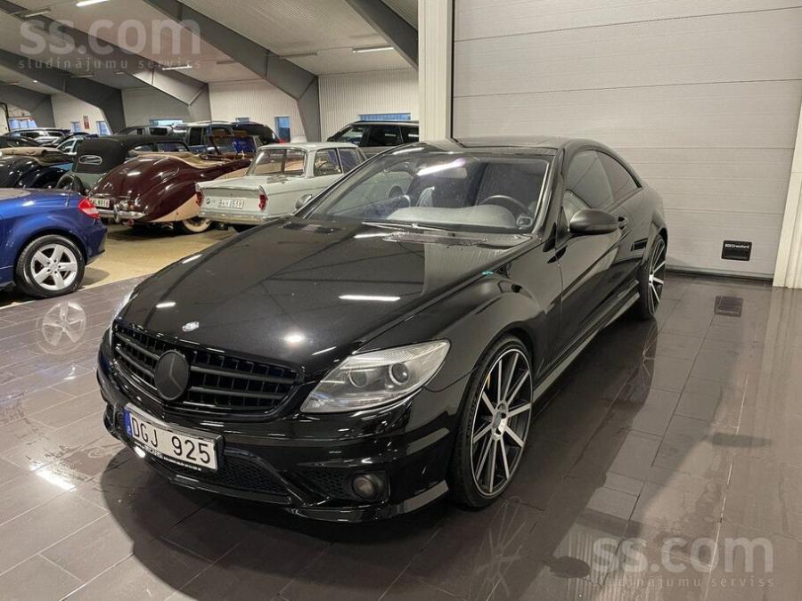 Grey Mercedes-Benz cl-500 2008 in Riga, with an engine capacity of 6.20 L and mileage of 201 thousand km for 26950 €, photo 3 on AUTOMOTO.COM.LV