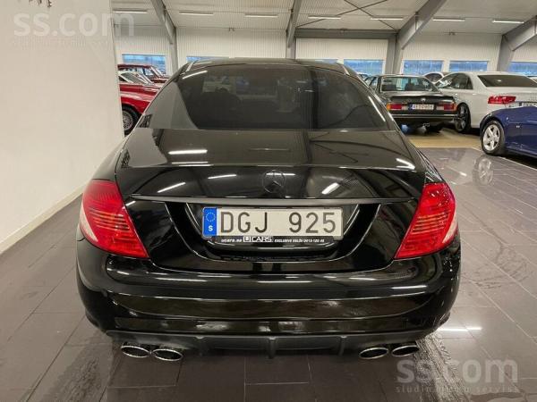Grey Mercedes-Benz cl-500 2008 in Riga, with an engine capacity of 6.20 L and mileage of 201 thousand km for 26950 €, photo 4 on AUTOMOTO.COM.LV