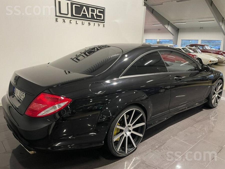 Grey Mercedes-Benz cl-500 2008 in Riga, with an engine capacity of 6.20 L and mileage of 201 thousand km for 26950 €, photo 5 on AUTOMOTO.COM.LV