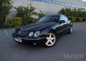 Фиолетовый Мерседес ЦЛ 500 1999 в Рига, объемом двигателя 5.00 л и пробегом 317 тыс. км за 4490 €, фото  на AUTOMOTO.COM.LV