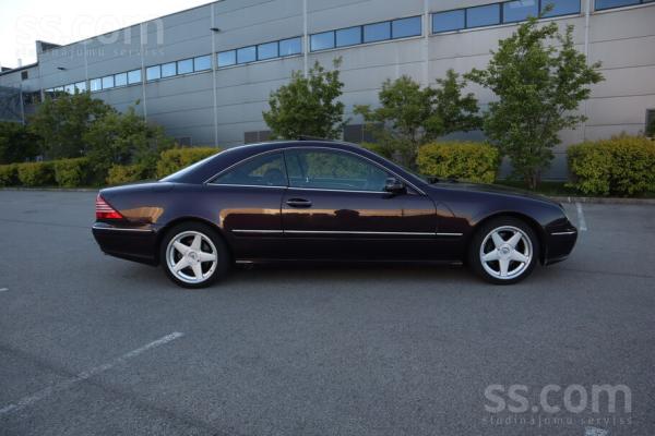 Violets Mercedes-Benz cl-500 1999 Rīga, ar dzinēja tilpumu 5.00 L un nobraukumu 317 tūkst. km par 4490 €, foto 4 vietnē AUTOMOTO.COM.LV