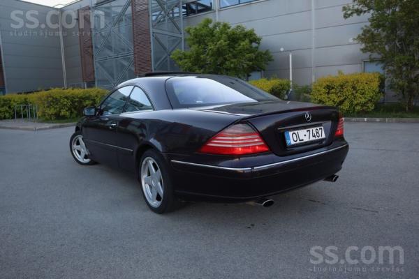 Violets Mercedes-Benz cl-500 1999 Rīga, ar dzinēja tilpumu 5.00 L un nobraukumu 317 tūkst. km par 4490 €, foto 6 vietnē AUTOMOTO.COM.LV
