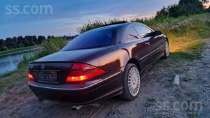 Violet Mercedes-Benz cl-500 2000 in Riga, with an engine capacity of 5.00 L and mileage of 292 thousand km for 7500 €, photo 26 on AUTOMOTO.COM.LV