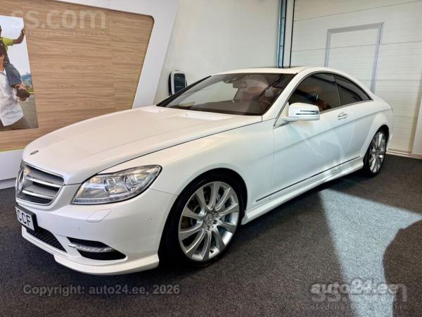 Balts Mercedes-Benz cl-500 2013 Tallina, ar dzinēja tilpumu 4.70 L un nobraukumu 260 tūkst. km par 22900 €, foto 1 vietnē AUTOMOTO.COM.LV