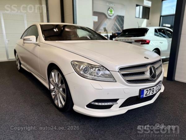 Balts Mercedes-Benz cl-500 2013 Tallina, ar dzinēja tilpumu 4.70 L un nobraukumu 260 tūkst. km par 22900 €, foto 5 vietnē AUTOMOTO.COM.LV