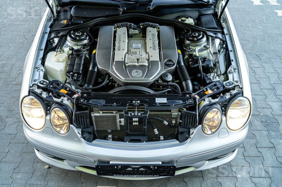 Mercedes-Benz cl-55-amg 2003 in Riga, with an engine capacity of 5.50 L and mileage of 61 thousand km for 25000 €, photo 1 on AUTOMOTO.COM.LV