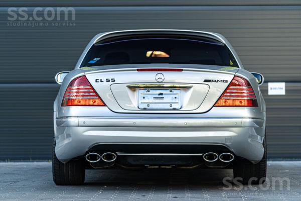 Mercedes-Benz cl-55-amg 2003 in Riga, with an engine capacity of 5.50 L and mileage of 61 thousand km for 25000 €, photo 2 on AUTOMOTO.COM.LV