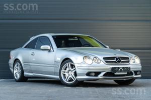 Mercedes-Benz cl-55-amg 2003 in Riga, with an engine capacity of 5.50 L and mileage of 61 thousand km for 25000 €, photo 4 on AUTOMOTO.COM.LV