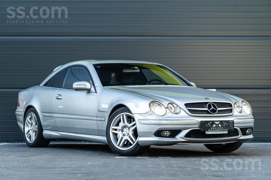 Mercedes-Benz cl-55-amg 2003 in Riga, with an engine capacity of 5.50 L and mileage of 61 thousand km for 25000 €, photo 4 on AUTOMOTO.COM.LV