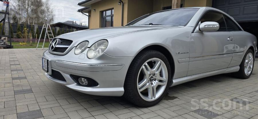 Mercedes-Benz cl-55-amg 2003 in Riga, with an engine capacity of 5.50 L and mileage of 61 thousand km for 25000 €, photo 6 on AUTOMOTO.COM.LV