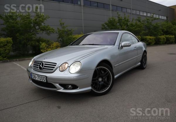 Мерседес ЦЛ 55 АМГ 2003 в Рига, объемом двигателя 5.50 л и пробегом 152 тыс. км за 21990 €, фото 1 на AUTOMOTO.COM.LV