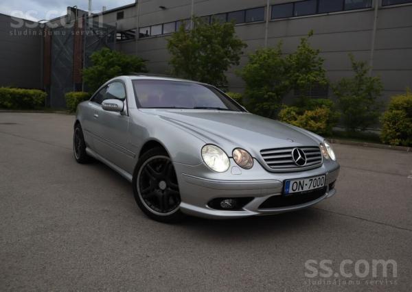 Мерседес ЦЛ 55 АМГ 2003 в Рига, объемом двигателя 5.50 л и пробегом 152 тыс. км за 21990 €, фото 2 на AUTOMOTO.COM.LV